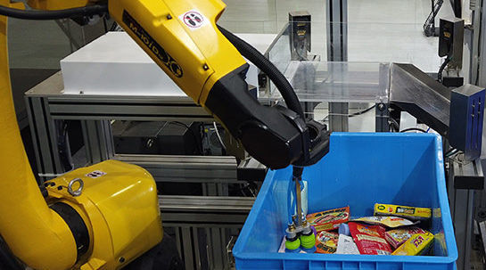 Logistics automation vision system - Mech-Mind Robotics - loading / unloading / for machines