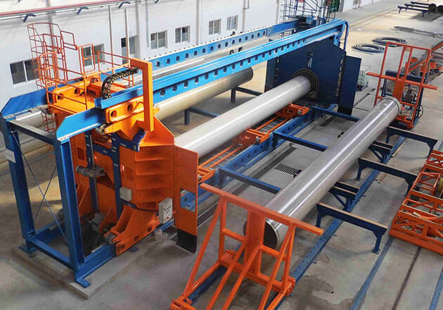 Computer-controlled filament winding machine - CFW 300-2600 ...