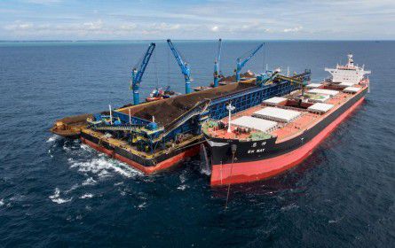 Bulk material ship loader - AE-HE-TRANSHIPMENT BARGE - A.E. ENGINEERS