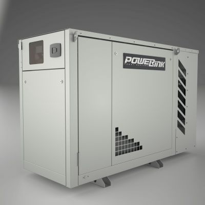 Natural gas generator set - GRS series - PowerLink - LPG / three-phase ...