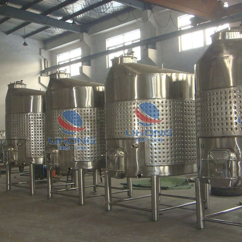 Wine fermenter - Cooling Dimple Plate - Wenzhou Lihong Machinery ...