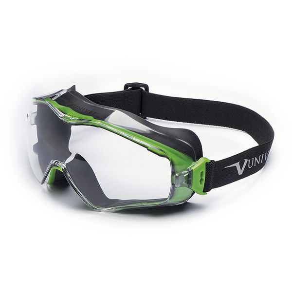 Mechanical protective goggles - 6X3 - UNIVET - anti-fog coating / with ...