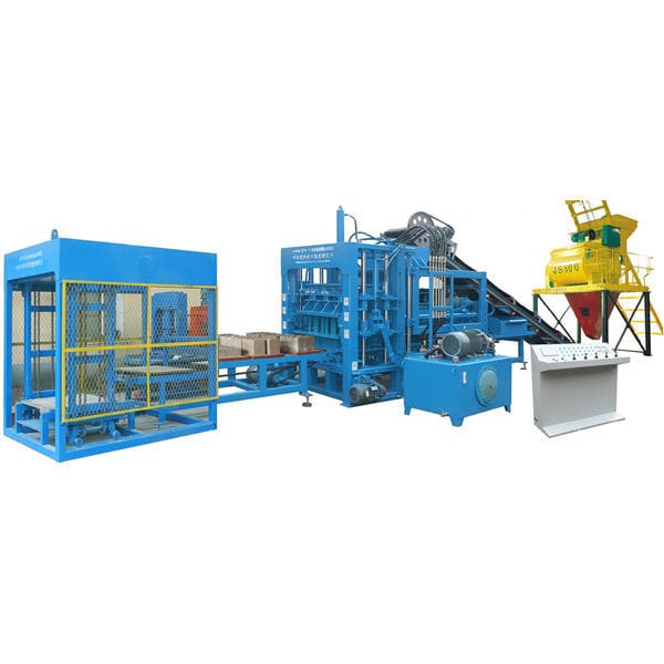 Concrete block making machine - QTY6-15 - ZCJK Intelligent Machinery ...