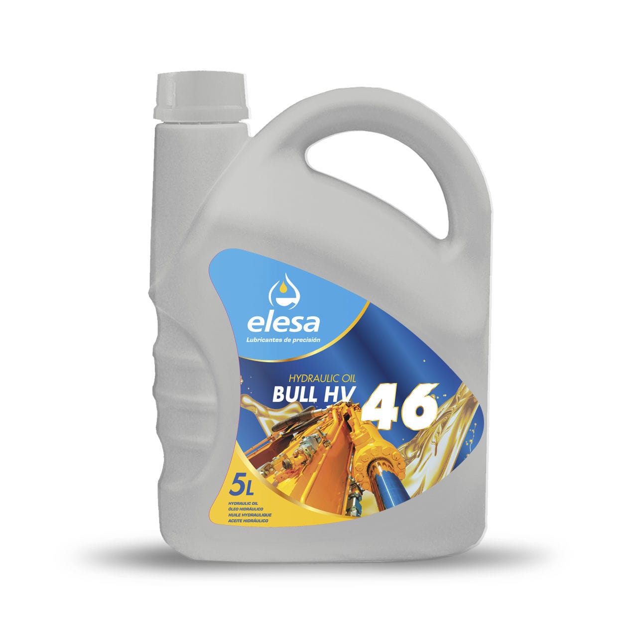 Lubricating oil - BULL HV - Elesa Lubricantes - hydraulic / mineral ...