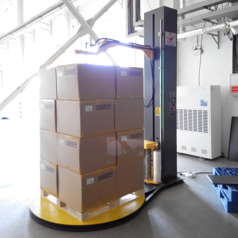 Turntable stretch wrapping machine - TP1650-DCS - Shandong Dyehome ...