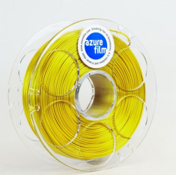 3D printer SILK filament - FL171-1021 - AzureFilm d.o.o. - 1,75 mm / yellow
