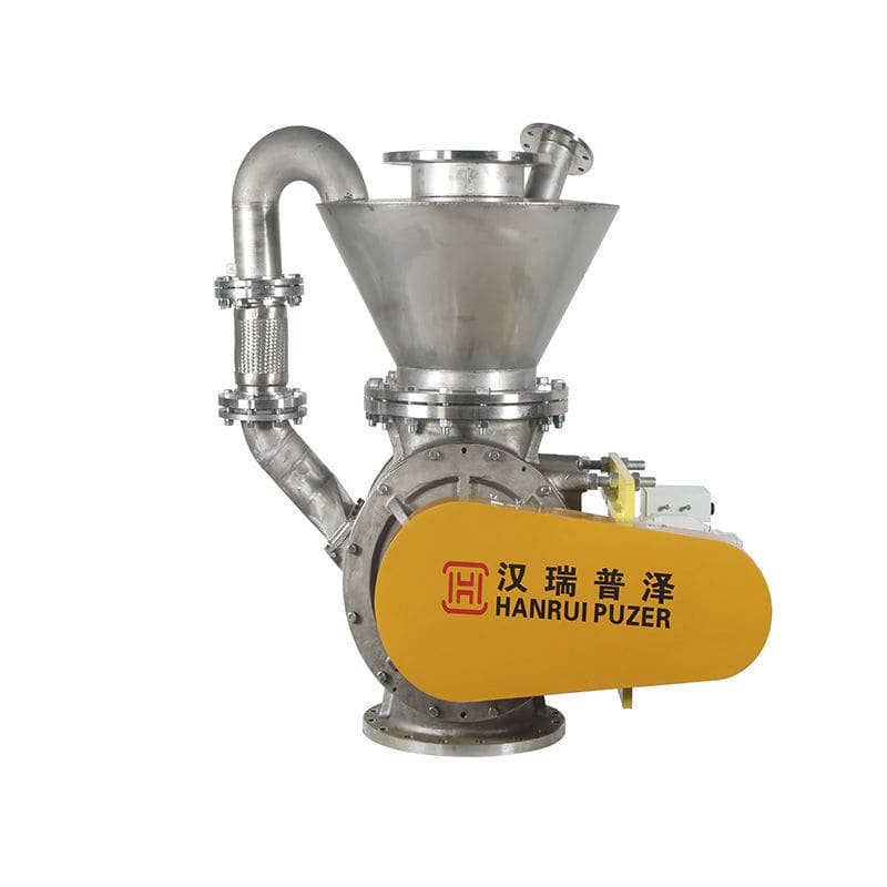 Pneumatic conveying rotary valve - Hanrui Puzer - for bulk materials ...