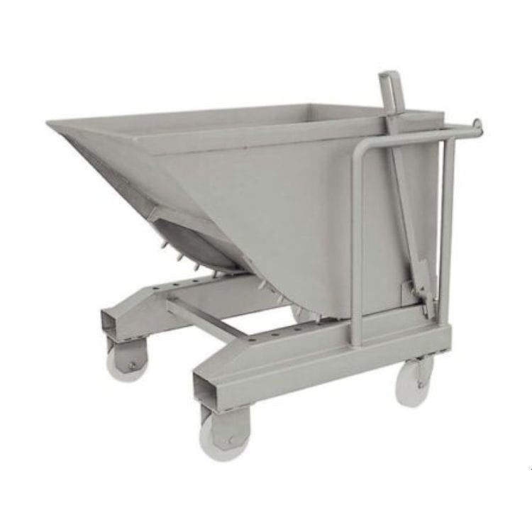 Transport cart - CT series - INOXSIS - stainless steel / 4-wheel drive