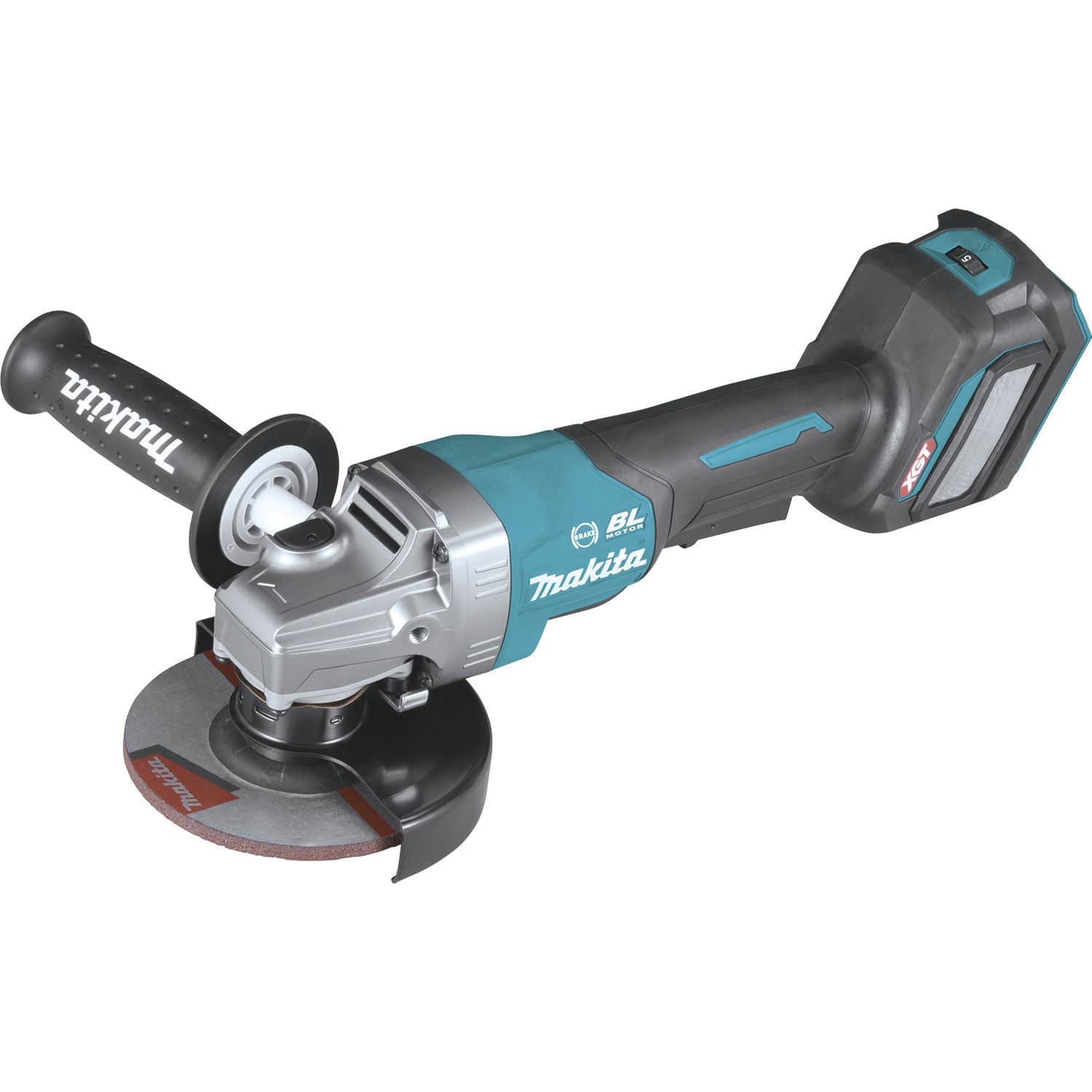 Battery-powered portable grinder - GAG06Z - MAKITA - brushless / angle
