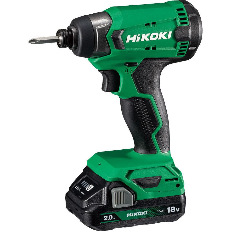 Driver drill - WH18DA - HITACHI KOKI - cordless / compact / impact