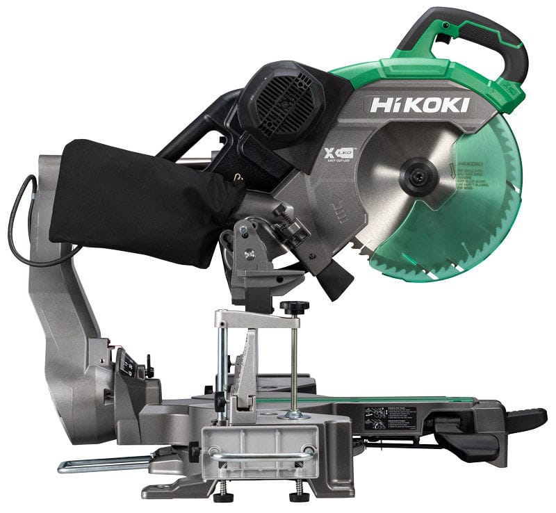 Miter saw - C12RSH3 - HITACHI KOKI - wood / sliding / compact