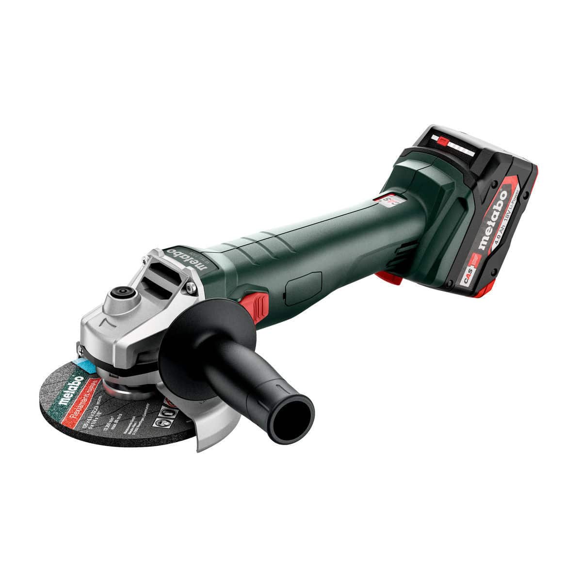 Battery-powered portable grinder - W 18 7-125 - Metabowerke - angle