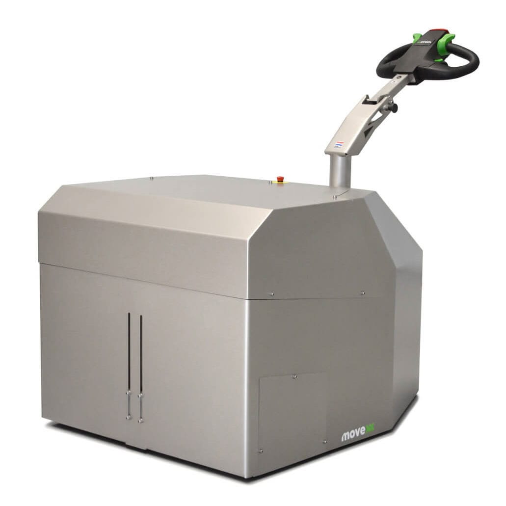 Electric tug - TT6000-S-Cleanroom - Movexx International BV - wheel ...