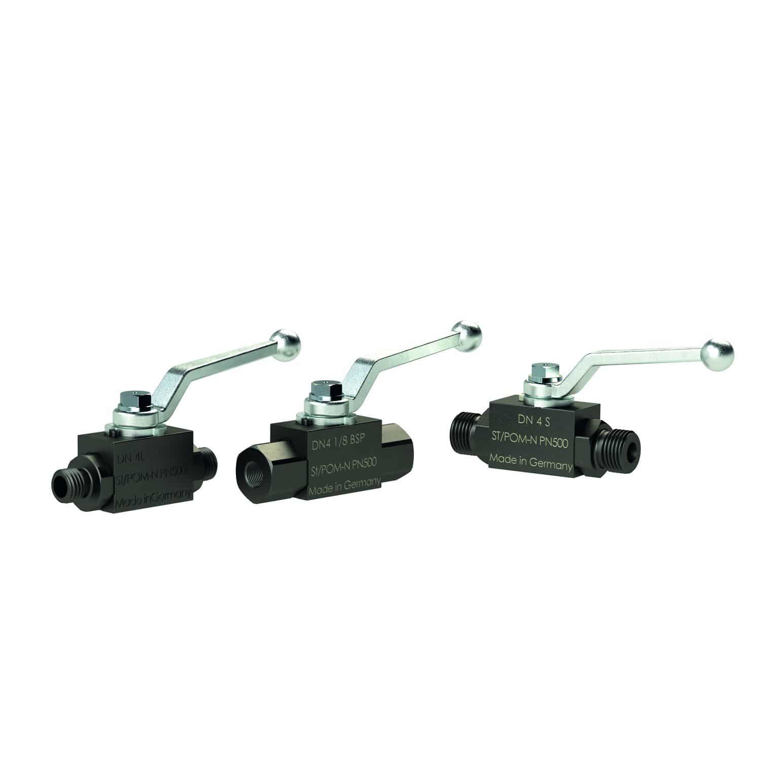 High-pressure valve - RIEGLER & Co.KG - ball / lever / shut-off