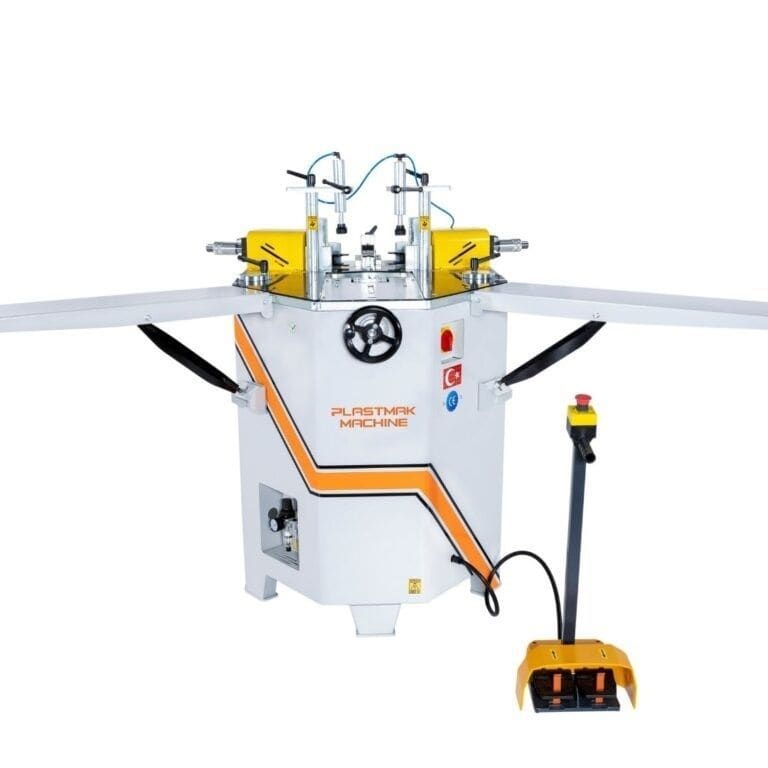 Aluminium corner crimping machine - SC.902 S - PLASTMAK MACHINE - semi ...