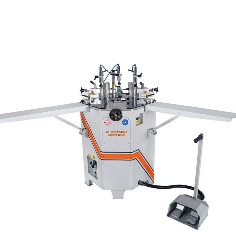 Corner press - SÇ901 S - PLASTMAK MACHINE - pneumatic / joining / for ...