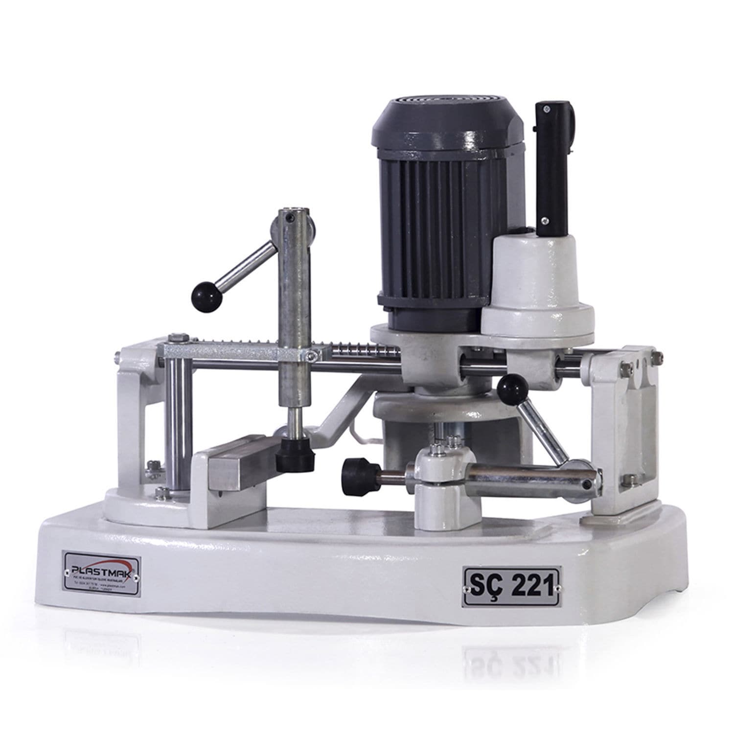 Portable end milling machine - SÇ221 - PLASTMAK MACHINE - for aluminum ...