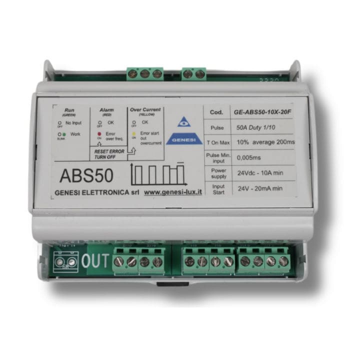 Ethernet lighting controller - ABS50 - GENESI ELETTRONICA SRL - USB ...
