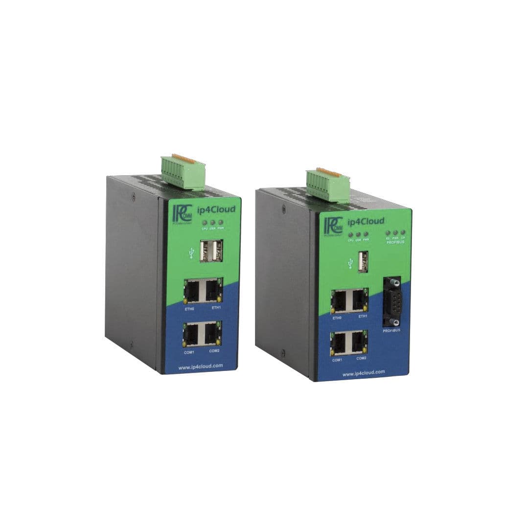 Protocol converter - ip4Cloud - IPCOMM GmbH - Modbus / PROFIBUS DP / DIN rail