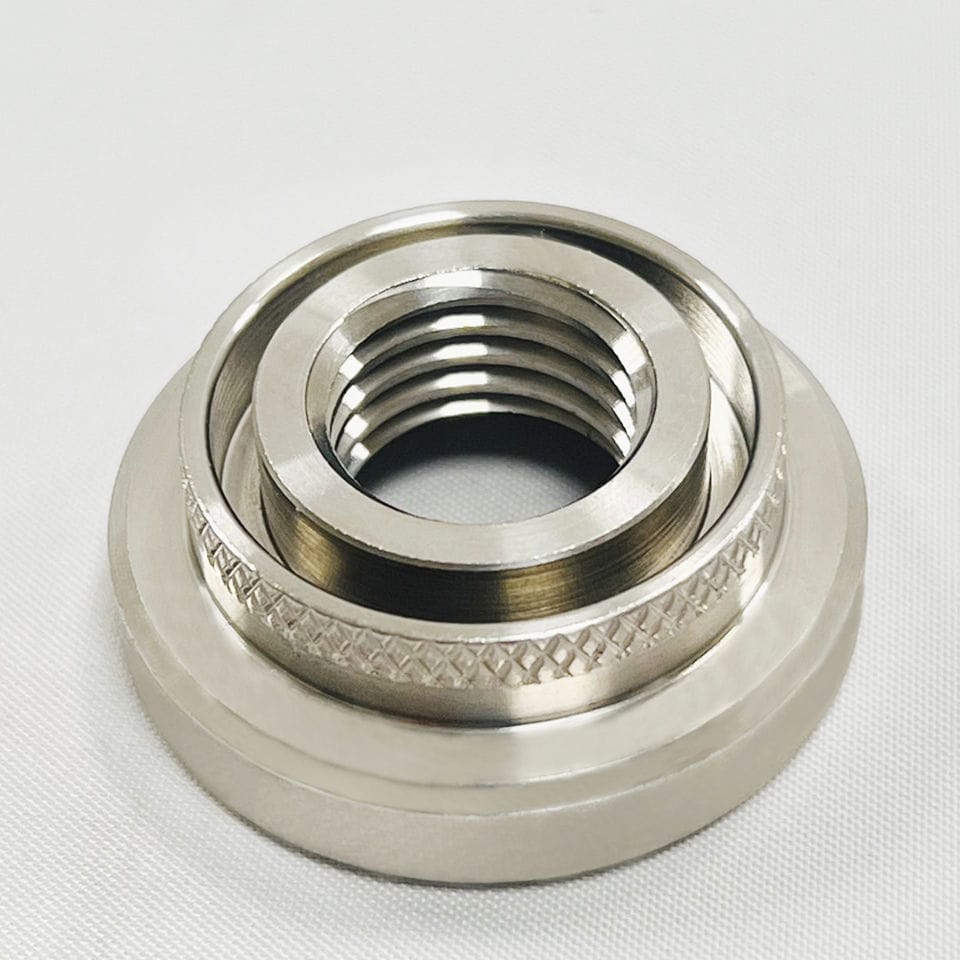 Nut turning machining - EXCEL COMPONENTS MFG - stainless steel ...