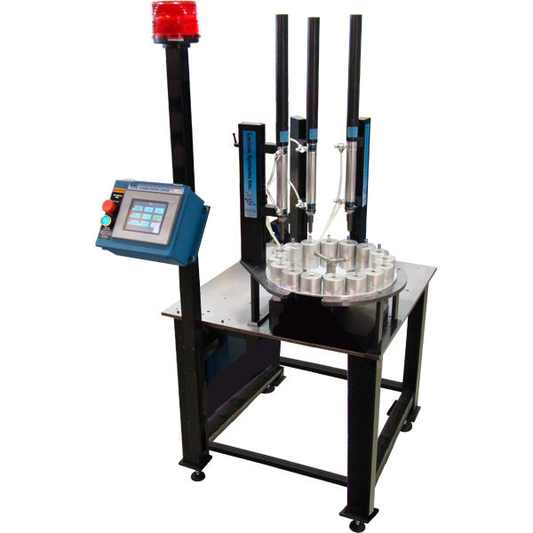 Fatigue test stand - Larson Systems Inc. - automatic / for springs