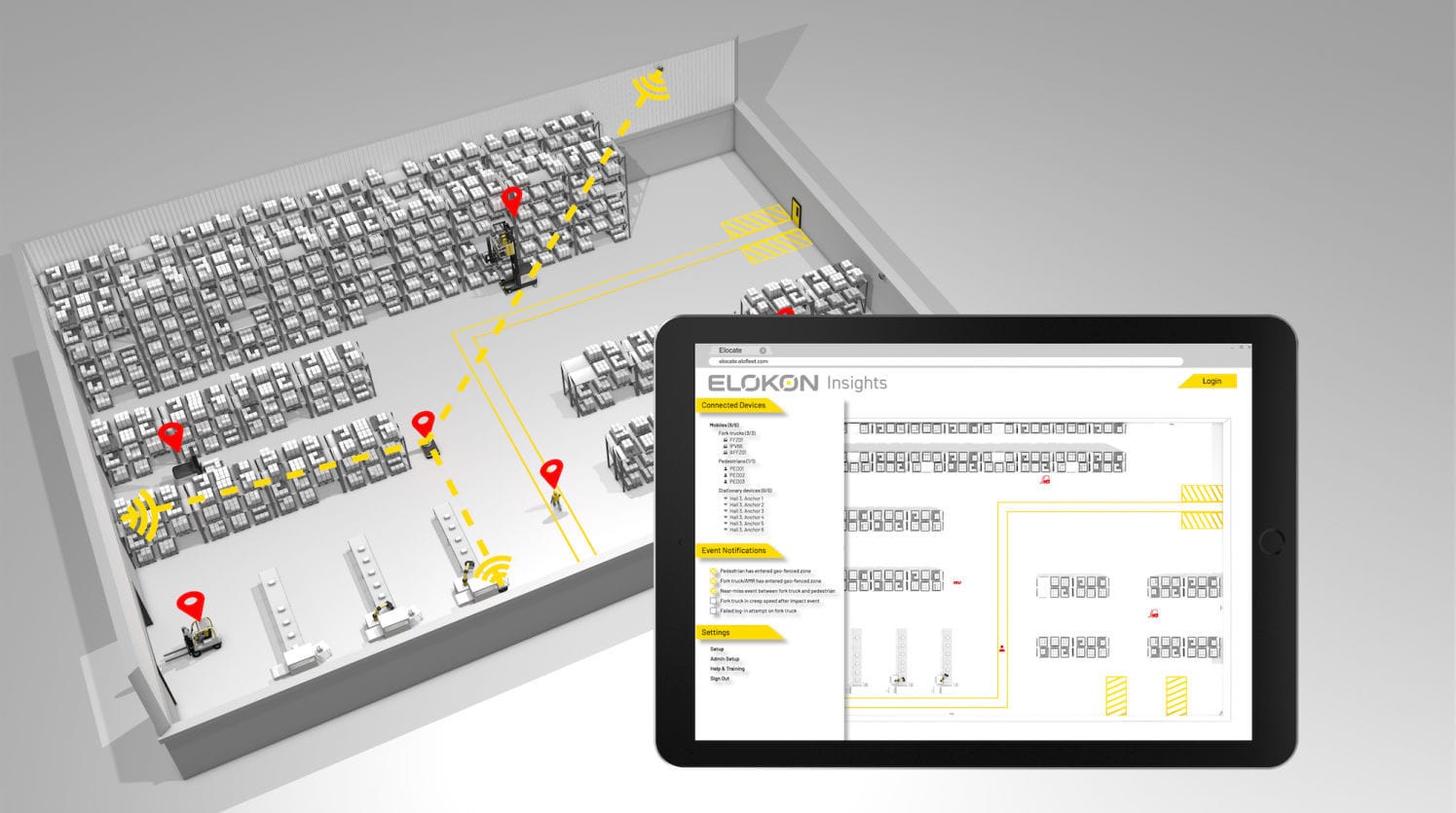 Safety software - ELOcate - ELOKON GmbH - control / locating / for robots