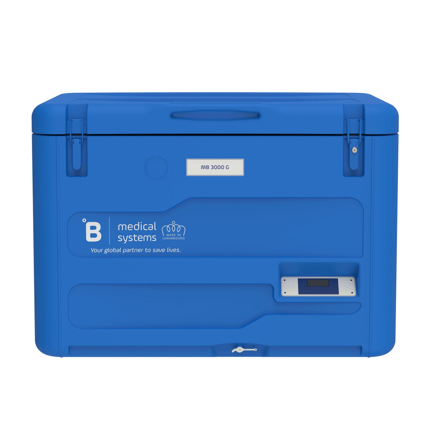 Blood bank refrigerator - MB3000G - B Medical Systems - chest / waterproof