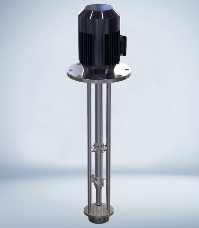 Rotor mixer - SDD series - TMX FLOW - batch / for liquids / vertical