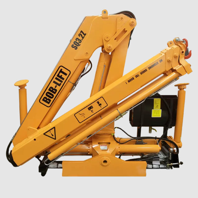 Truck-mounted crane - SQ3.2ZA3 - BOB-LIFT - articulated / for ...