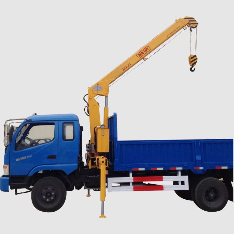 Truck-mounted crane - SQ3.2SA3 - BOB-LIFT - telescopic / all-terrain ...