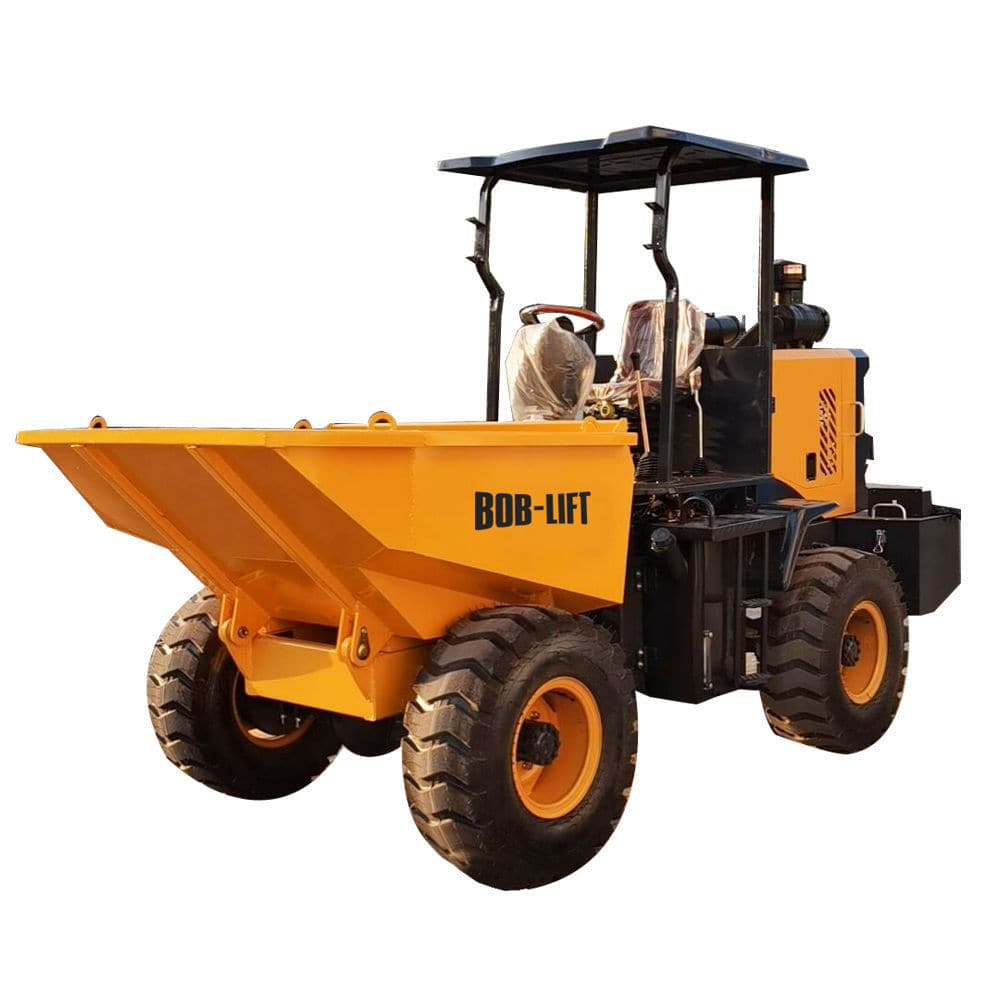 Rubber-tired mini dumper - FY-30 - BOB-LIFT - diesel / rear unloading ...