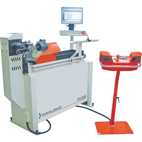 Manual bending machine - FD - NUMALLIANCE - for wires / CNC / automatic