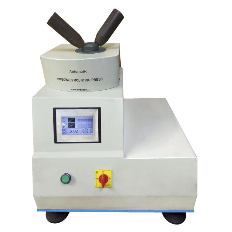 Hot mounting press - multitektechnologies - hydraulic
