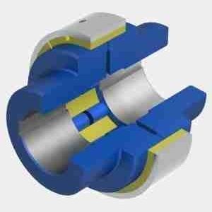 Flexible coupling - A series - UNE - jaw / disc / drum