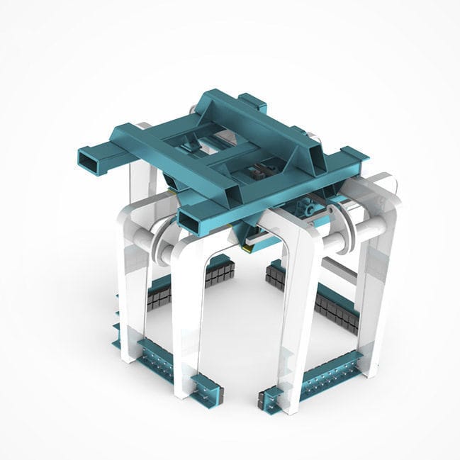 Forklift truck attachment - KB FRK - GLOBMAC Global Block Machines