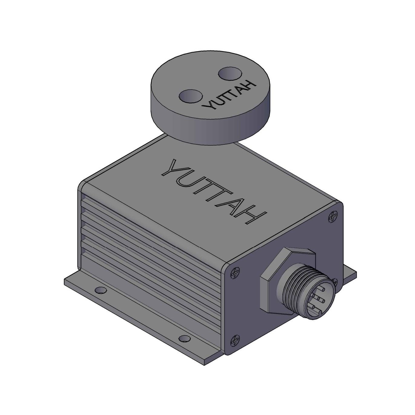 Angular position sensor - ANG4 - YUTTAH (FZE) - non-contact / Hall effect / analog
