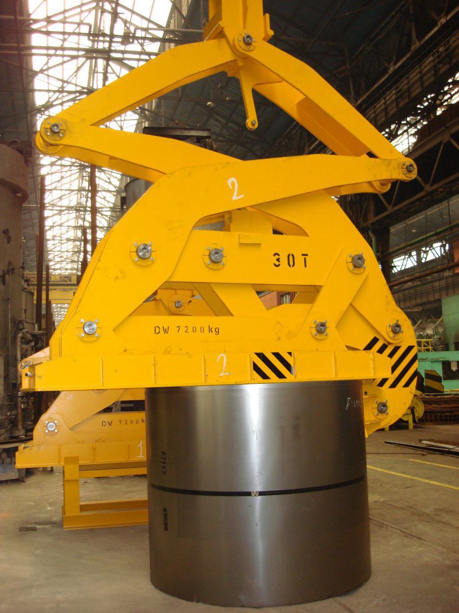 Hydraulic load lifting grab - Nordgreif GmbH - scrap / rotary