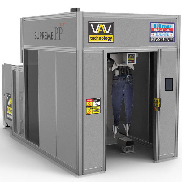 Laser marking machine - SUPREME PP PLUS - Vav Technology - denim jeans ...
