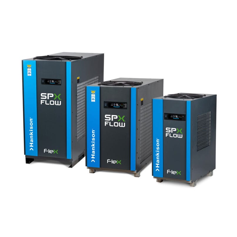 Refrigerated compressed air dryer - FLEX series - HANKISON - non-cycling