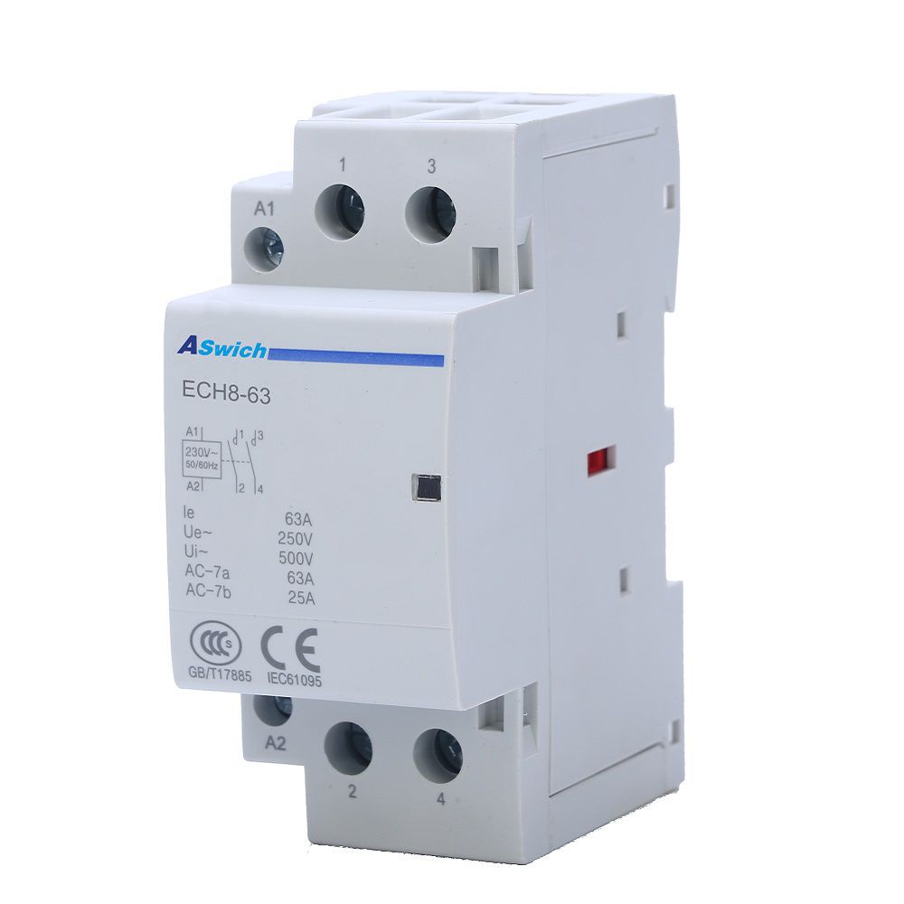 AC contactor - Aswich Electrical Co., Ltd - single-pole / modular ...