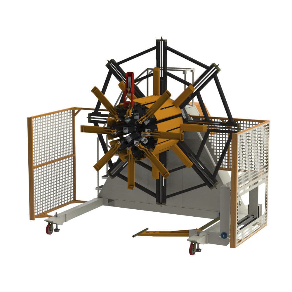 Tube coiler - CL1400 - Sarem - manual / for extrusion lines