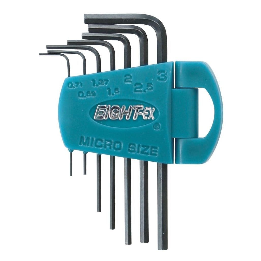 L Allen wrench - M-7MH - Eight Tool - with hexagonal head / set / micro