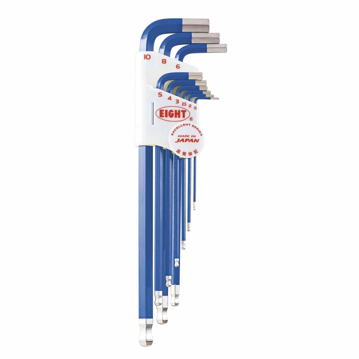 L Allen wrench - TLC-S9NBL - Eight Tool - with hexagonal head / set ...