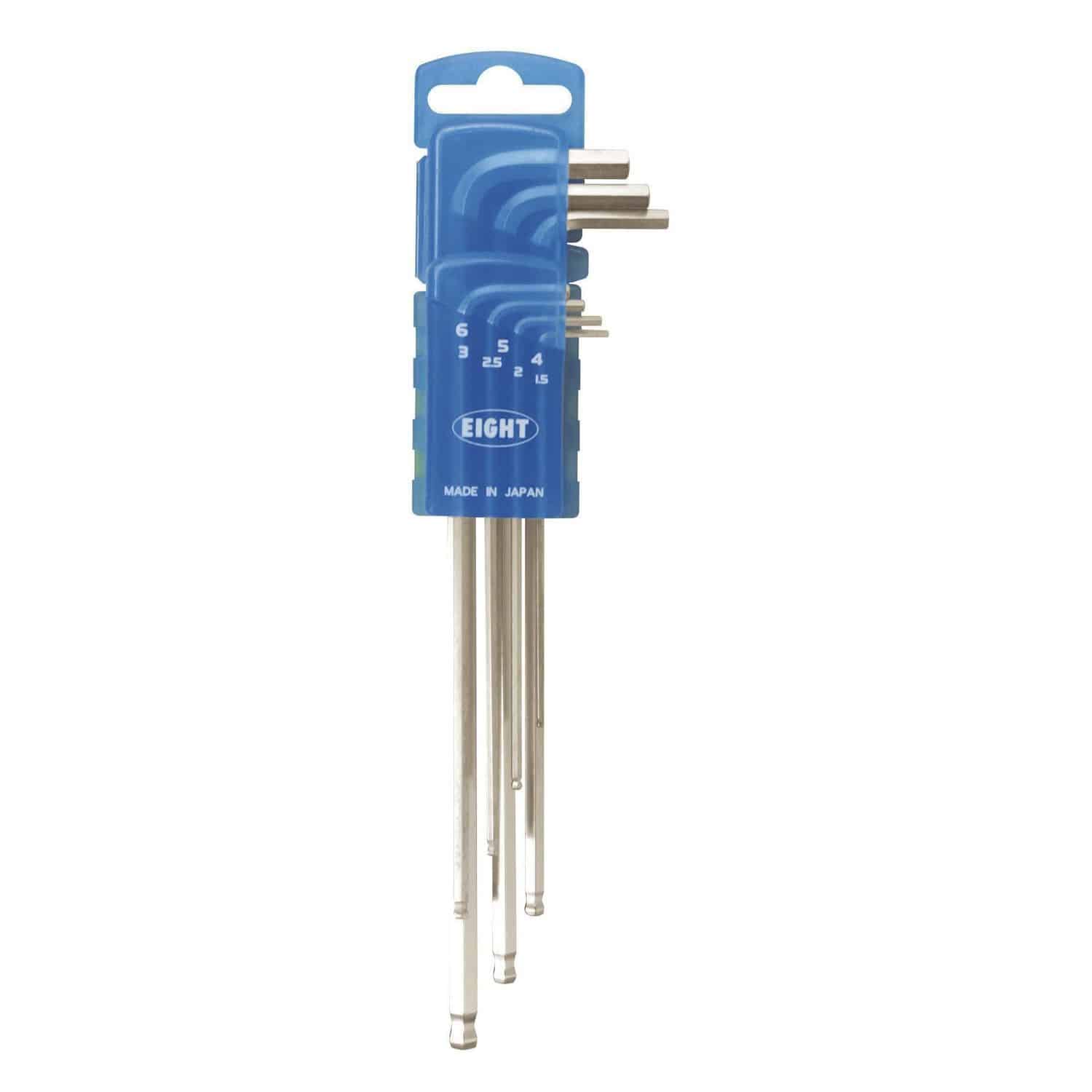 L Allen wrench - TLS-7SD - Eight Tool - with hexagonal head / set / taper head