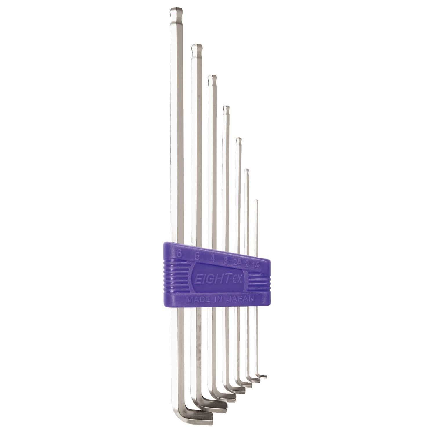 Stubby Allen wrench - TTS-7 - Eight Tool - taper head