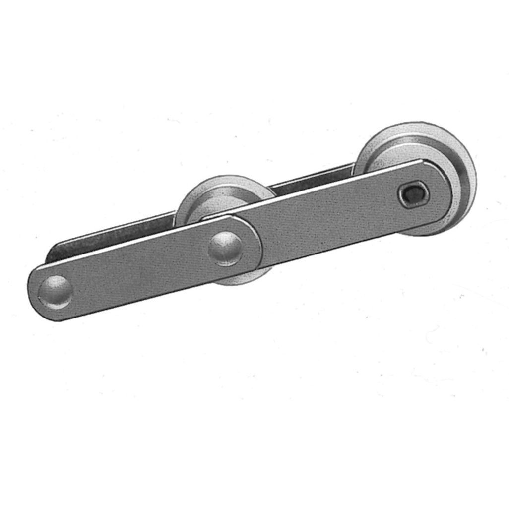 Steel conveyor chain - ZEXUS CHAIN Co., Ltd. - attachment / roller