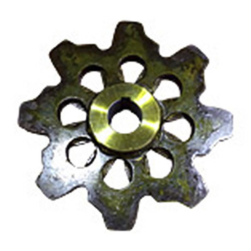 Chain sprocket wheel - ZEXUS CHAIN Co., Ltd. - straight-toothed / hub ...