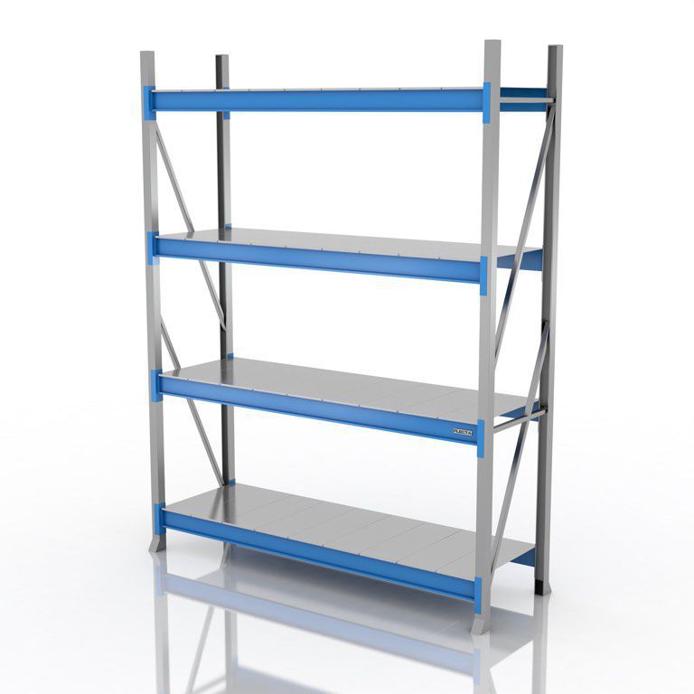 Storage warehouse shelving - AR-FL076 - FLECTA - modular / for boxes ...