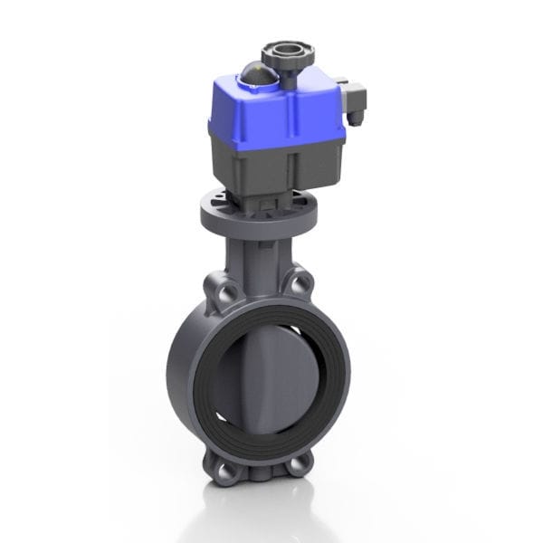 Butterfly valve - PROFLOW® H - Effast - electrically-actuated / for ...