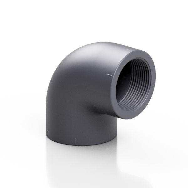 Hydraulic fitting - RGRGOG series - Effast - threaded / 90° angle / ISO